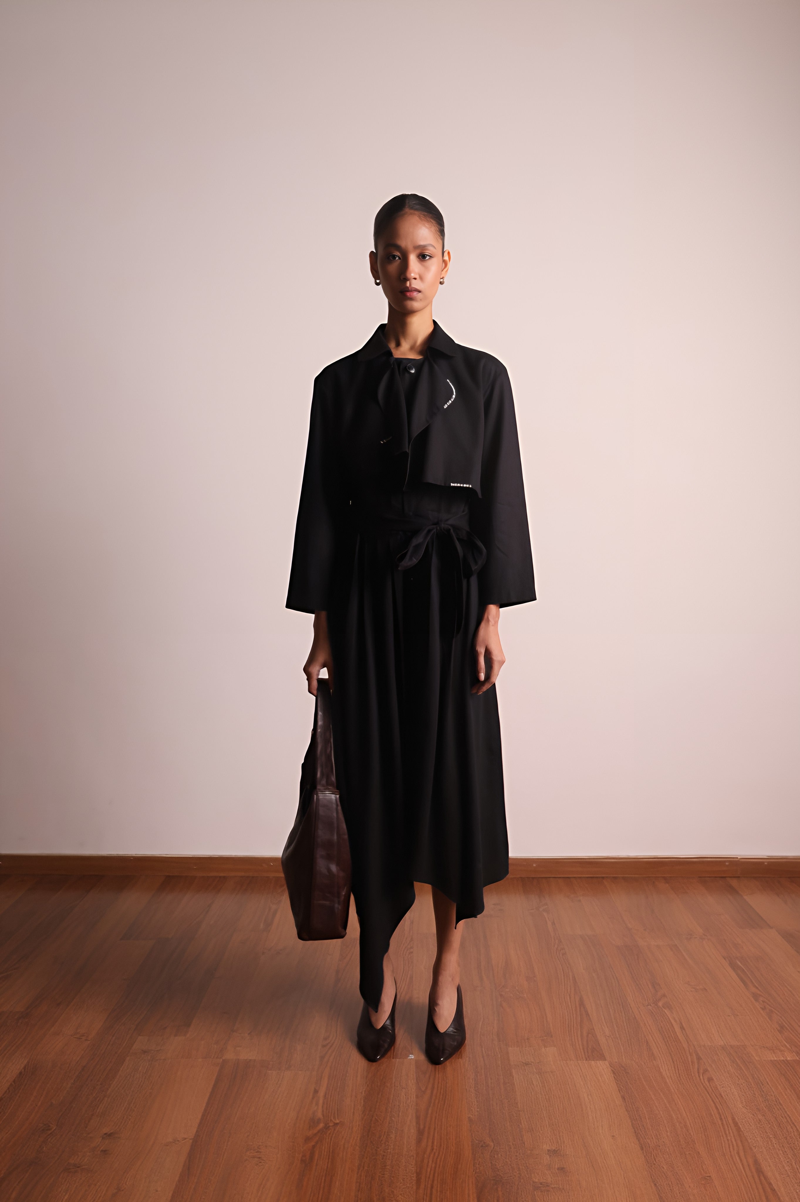 Trench Dress - Black | Back Alley Bodega – Back Alley Bodega
